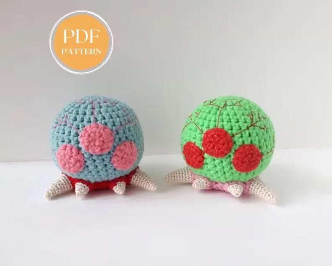 PDF Crochet Pattern Metroid Dread, Amigurumi Pattern, Crochet Metroid ...
