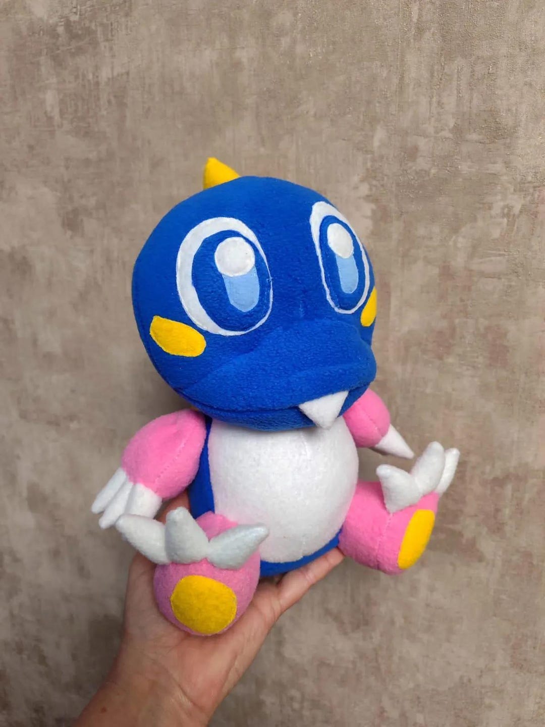 Puzzle Bobble Plush, Bubble Bobble Plushie Toy, Handmade Plush, Kawaii ...