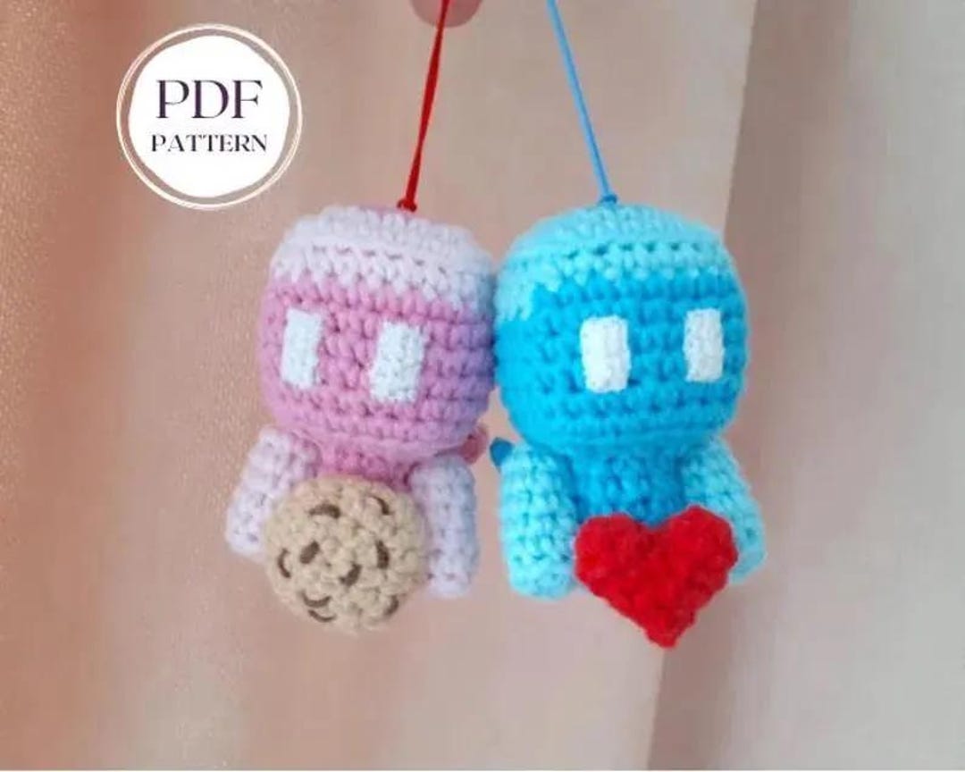 PDF Crochet Pattern Minecraft Allay, Minecraft Plush, Amigurumi Pattern ...