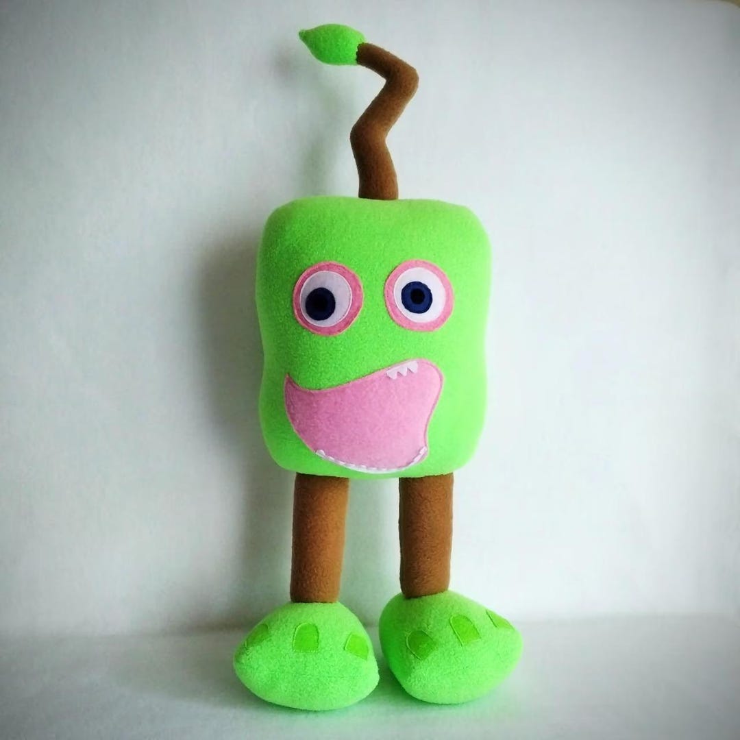 Furcorn My Singing Monsters Plush Toy, Monster Plush, Gamer Gift - Etsy