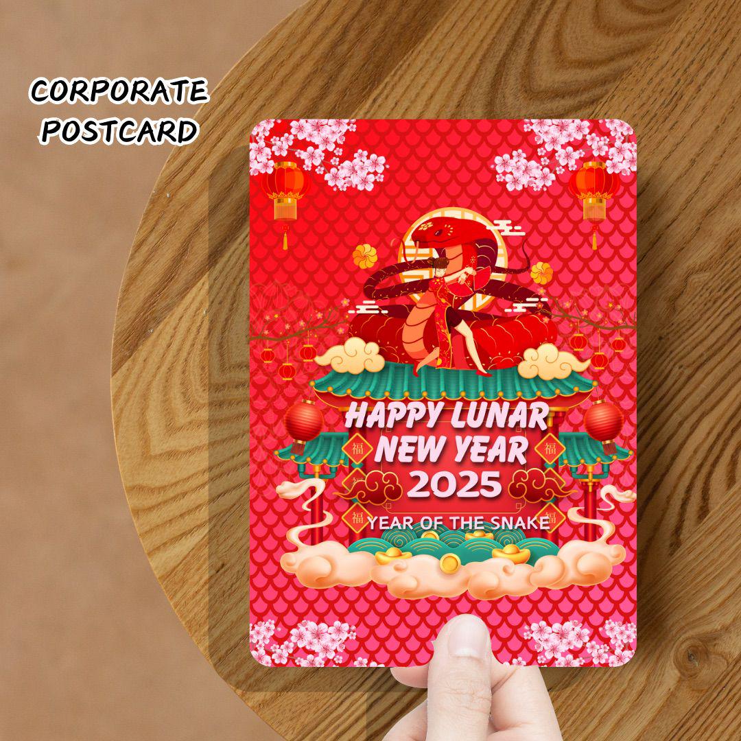 Editable Lunar New Year Template, Chinese New Year Invitation Card ...