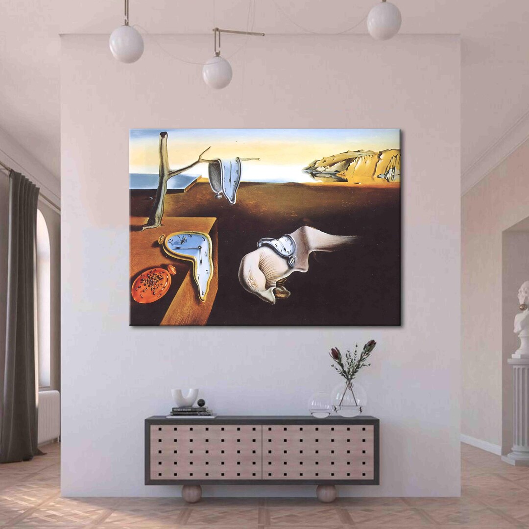 Salvador Dali the Persistence of Memory,salvador Dali Painting,salvador ...