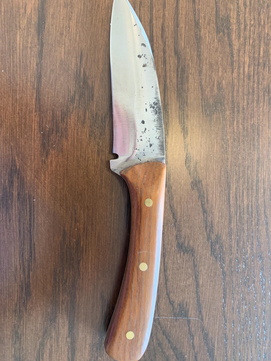 Custom Forged Handmade Knife - 1084 Steel - Quenched and Tempered ...
