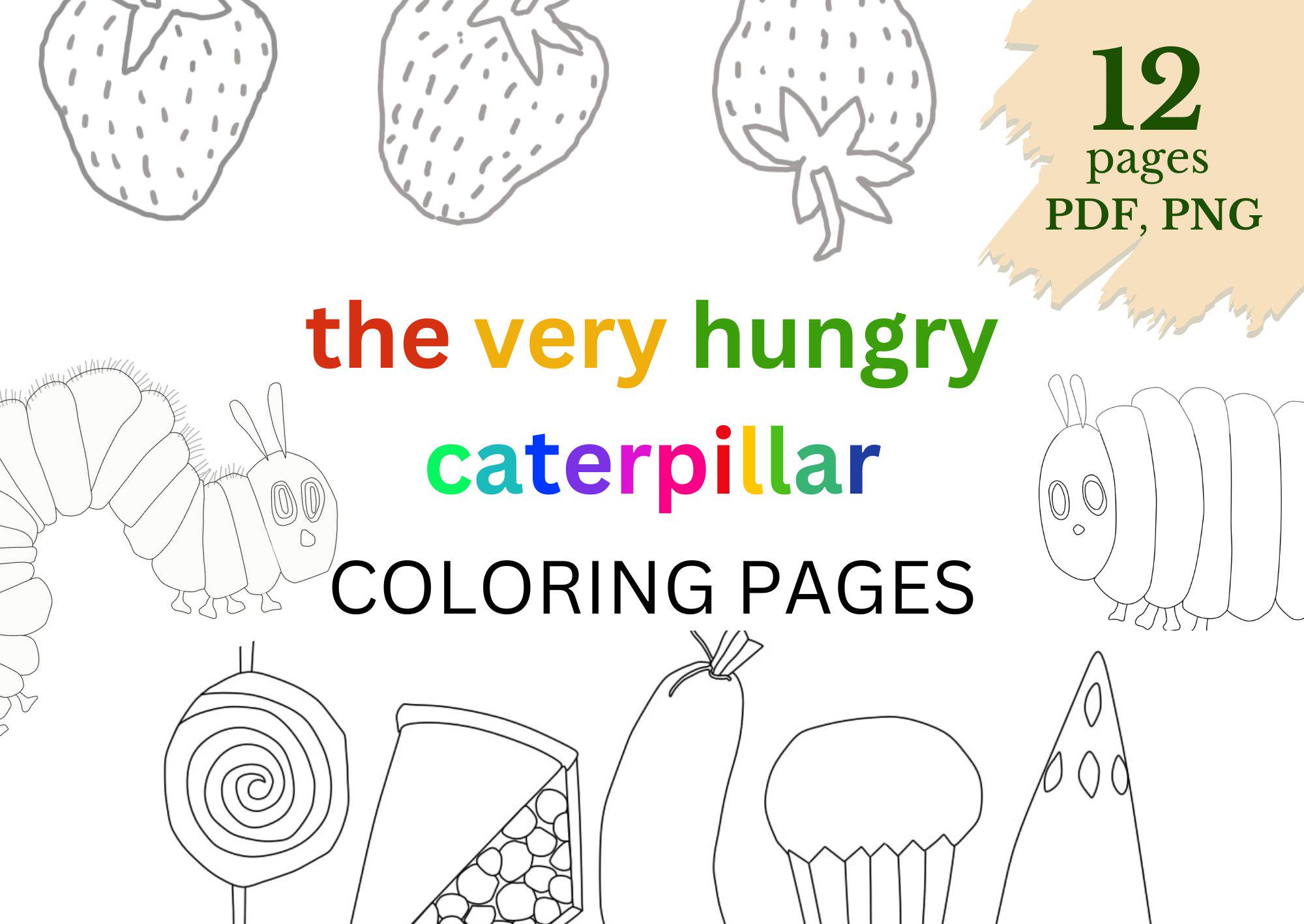 Printable Caterpillar Coloring Pages For Kids Coloring