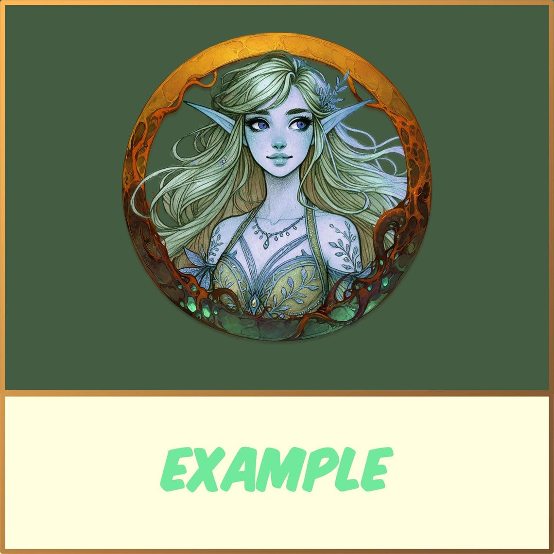 Infected | TTRPG Token Border | Token Frame - Etsy