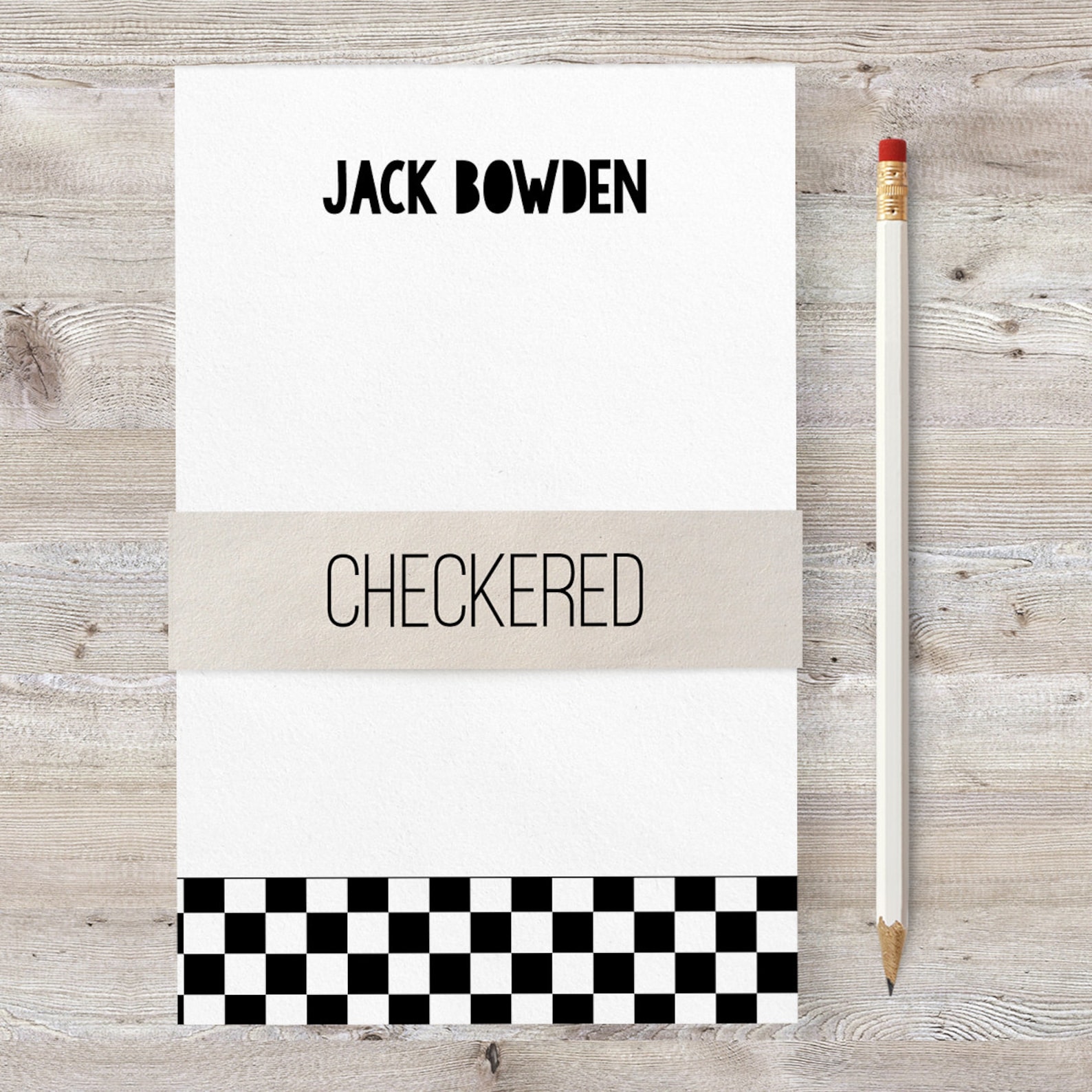 Kids Notepad Personalized Notepad Organization School | Etsy