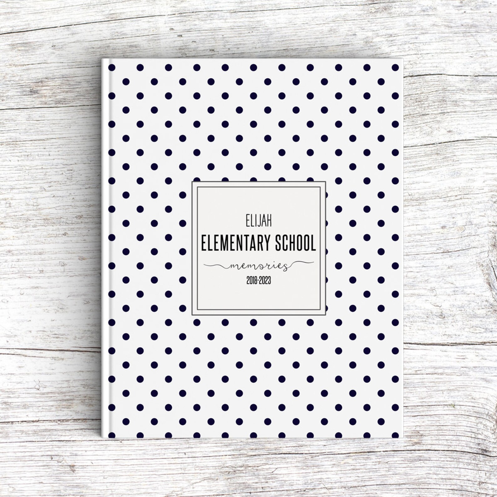 School Years Journal Blank Book Notebook Personalized - Etsy