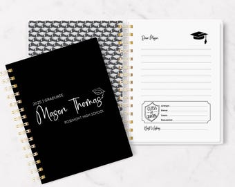 Graduation Guest Book, Spiral Notebook, Guest Book, Small Notebook ...