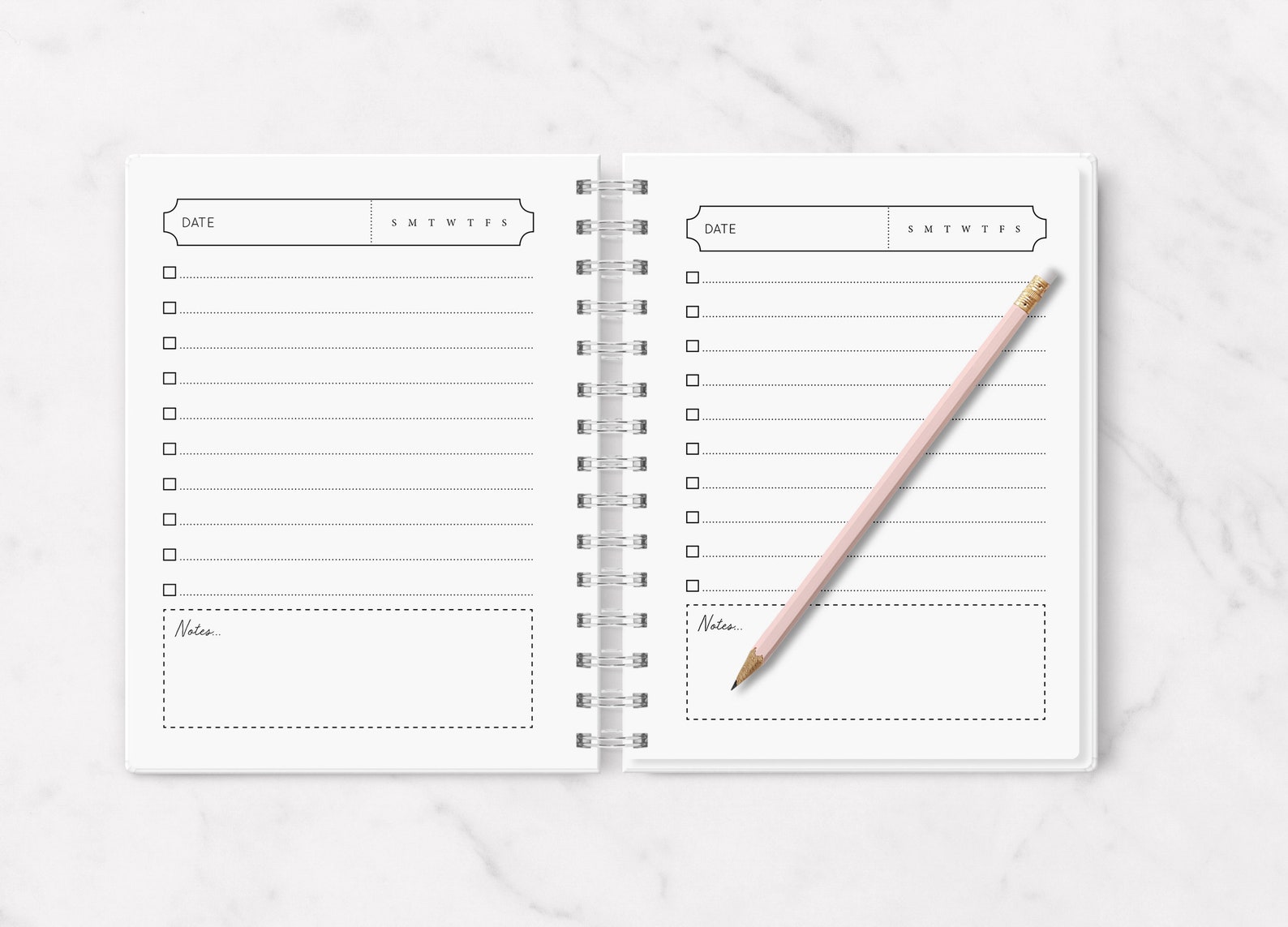 Small to Do List Notebook Personalized 100 Pages Notebook - Etsy