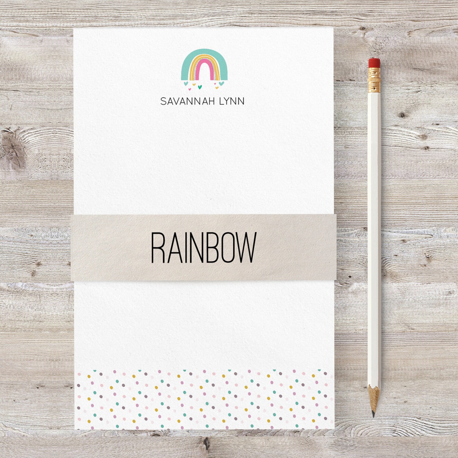 Kids Notepad Personalized Notepad Organization School - Etsy Denmark
