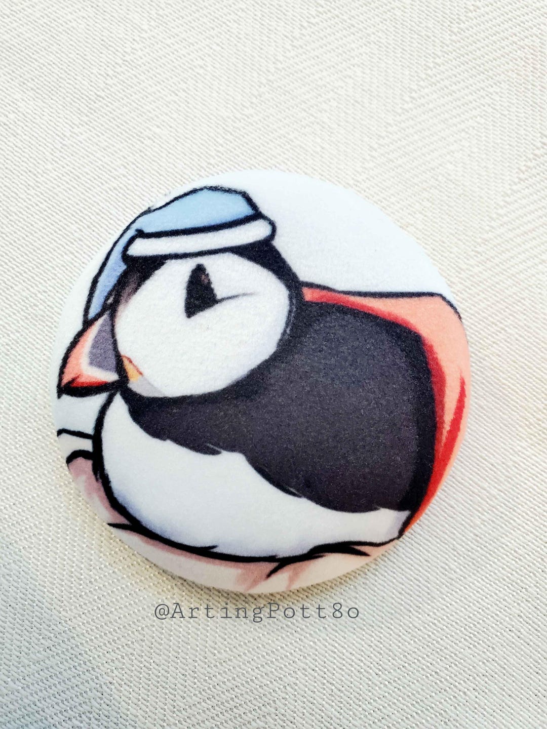 Puffin Plush Badge - Cute Stocking Stuffer Gift Ideas for Bird Lovers ...