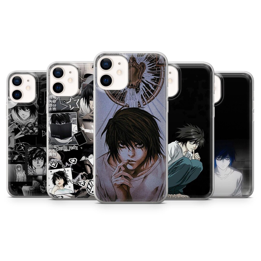 Death Note Phone Case L Comic Cover for iPhone 16 Pro, 15, 14, 13, 12 ...