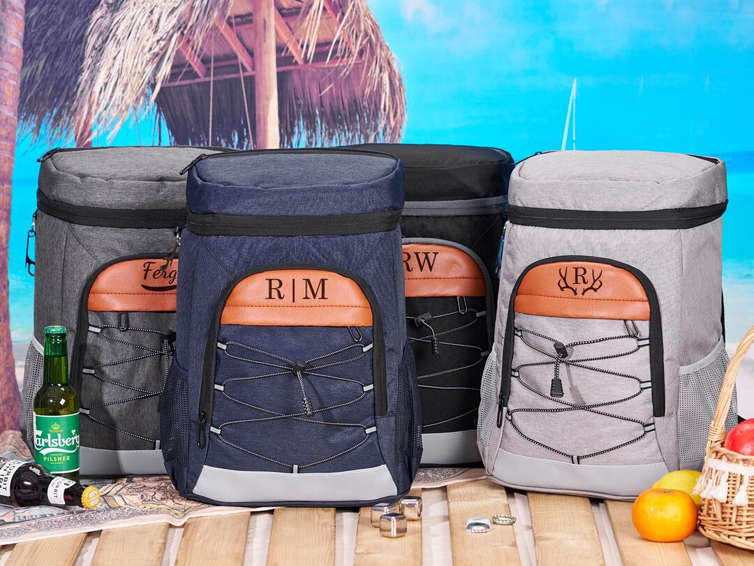 Personalized Beer Cooler Backpack Custom Beer Cooler Bag Hiking Cooler ...