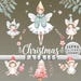 Christmas Fairy Clipart,22 Winter Fairies PNG, Cute Christmas Clipart ...