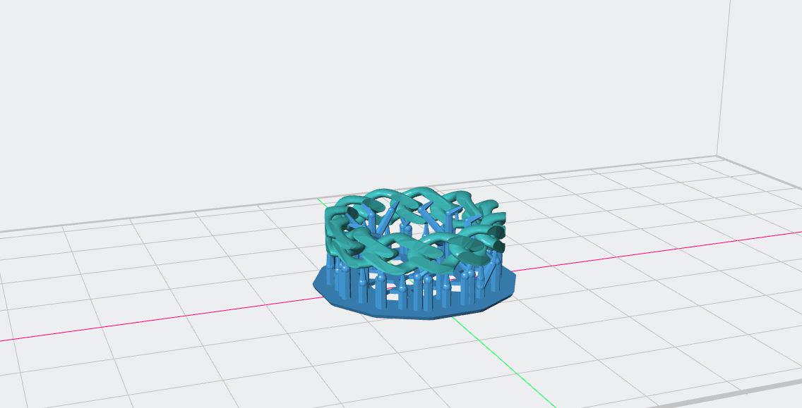 Size 7 Chain Ring STL + No Size STL & FBX 3D Model Files - Printable 3D ...