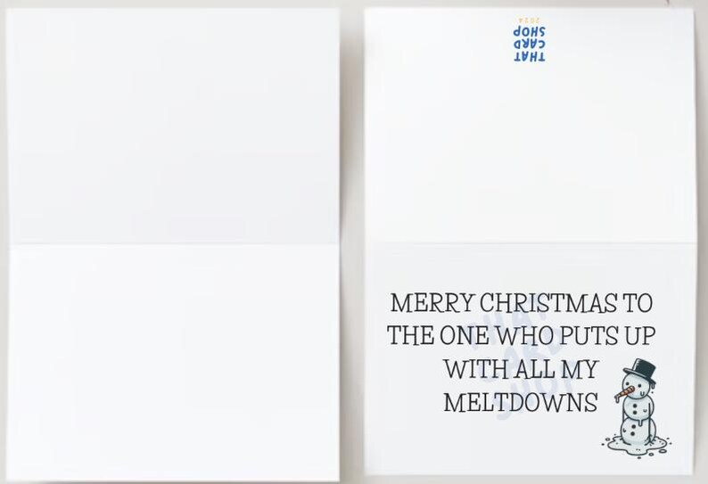 Funny Christmas Cards - Perfect for Work Colleagues and Friends - Etsy
