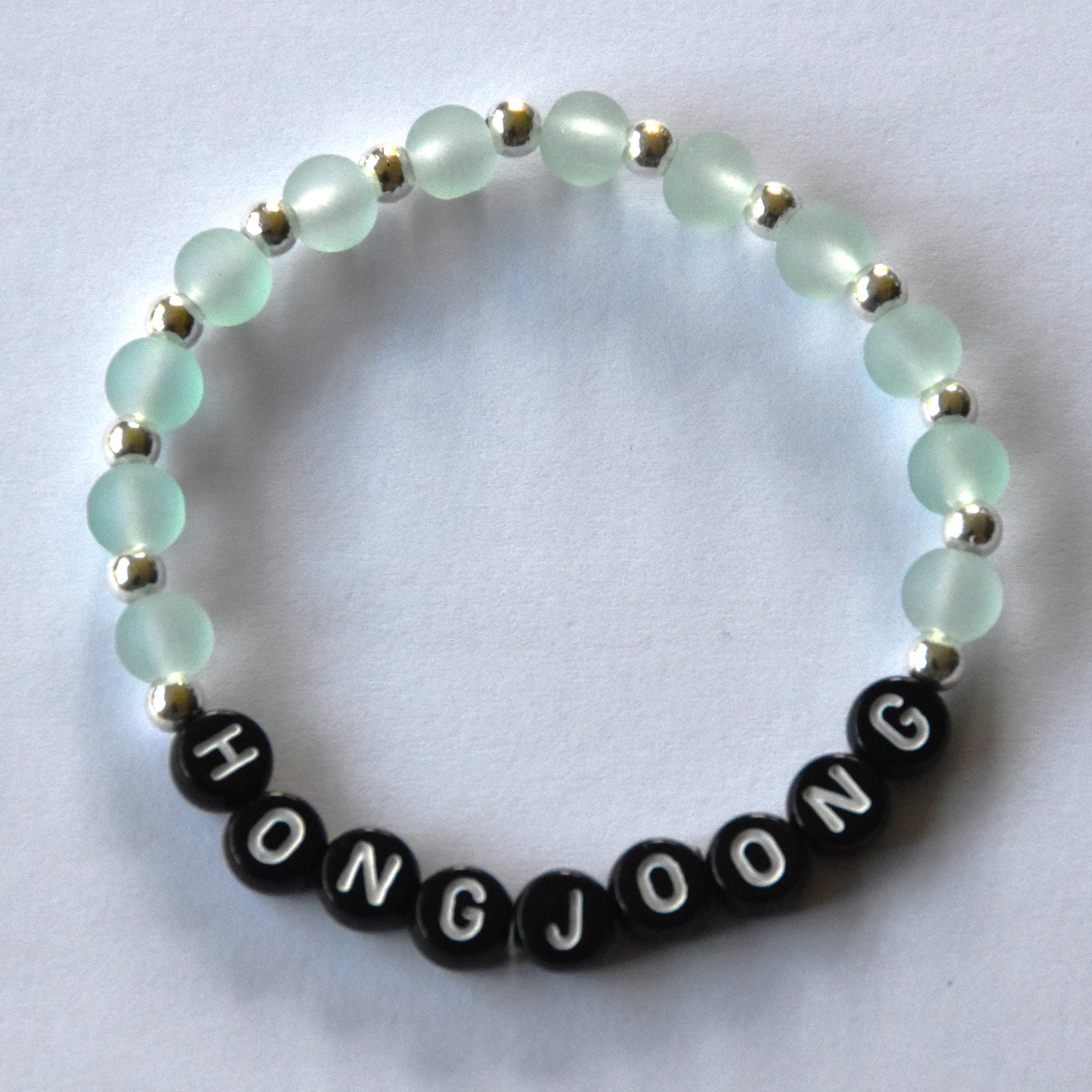 CUSTOM ATEEZ BRACELET Kpop Bracelet Atiny Bracelet Kpop Bias Bracelet ...