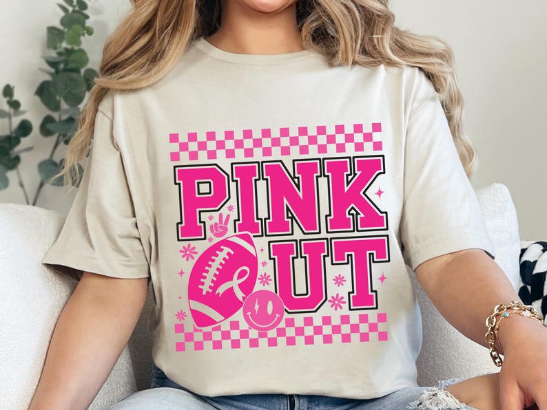 Pink Out Svg Png,tackle Breast Cancer Svg,awareness Ribbon Pink Svg ...