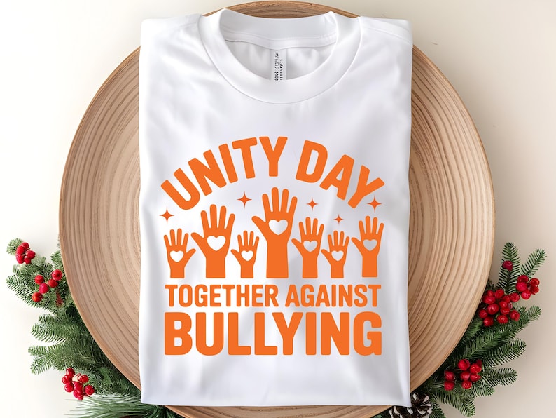Unity Day Anti-bullying SVG Bundle: We Wear Orange (digital Files) - Etsy