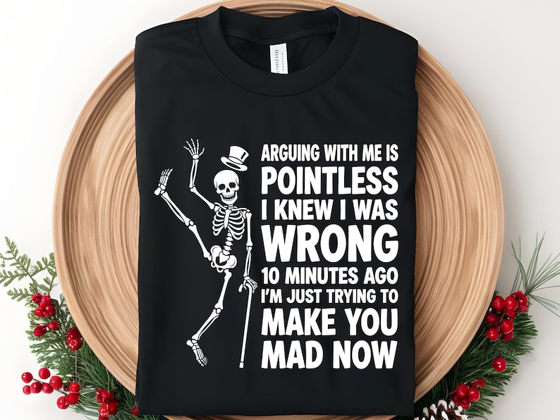 Arguing With Me is Pointless SVG PNG | Funny Sarcastic Quote | Humor ...