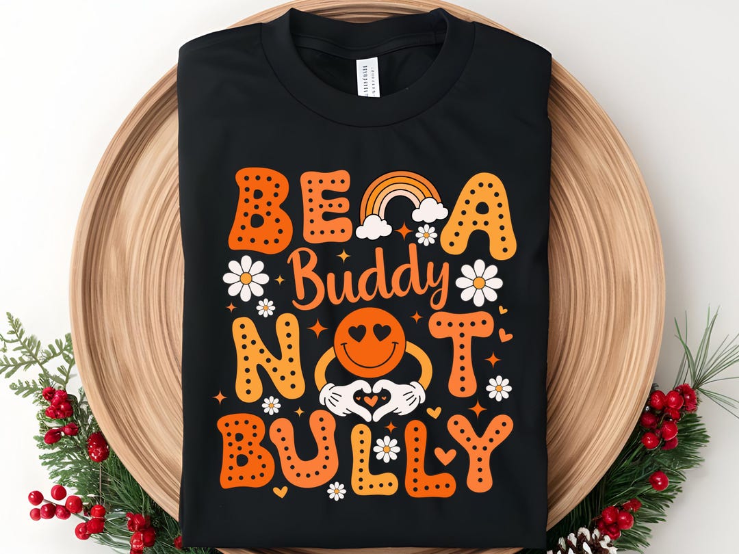 End Bullying SVG: Unity Day Design - Cricut, Silhouette (instant ...