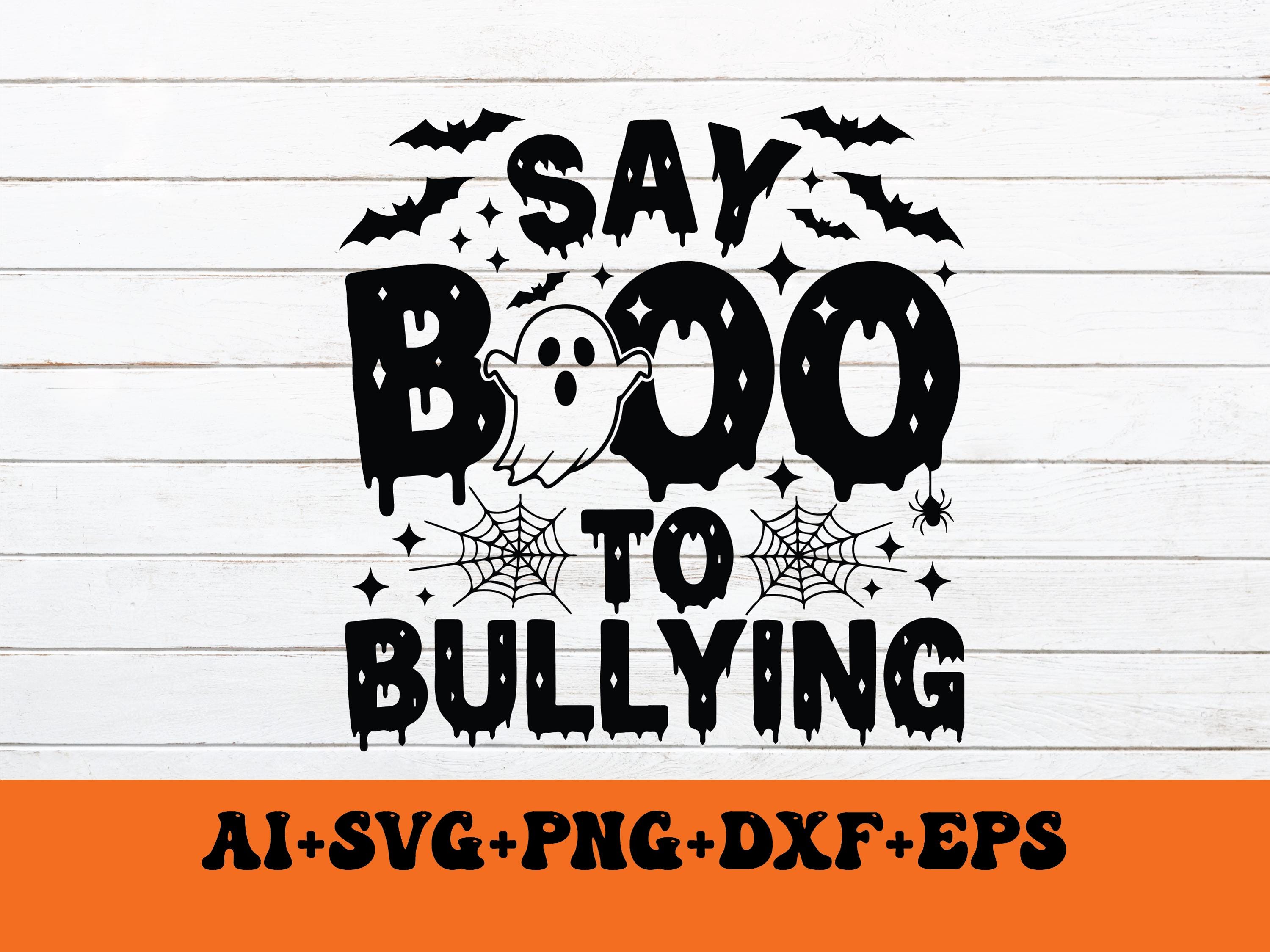 Anti-bullying Halloween SVG PNG: Unity Day Cricut File (digital ...