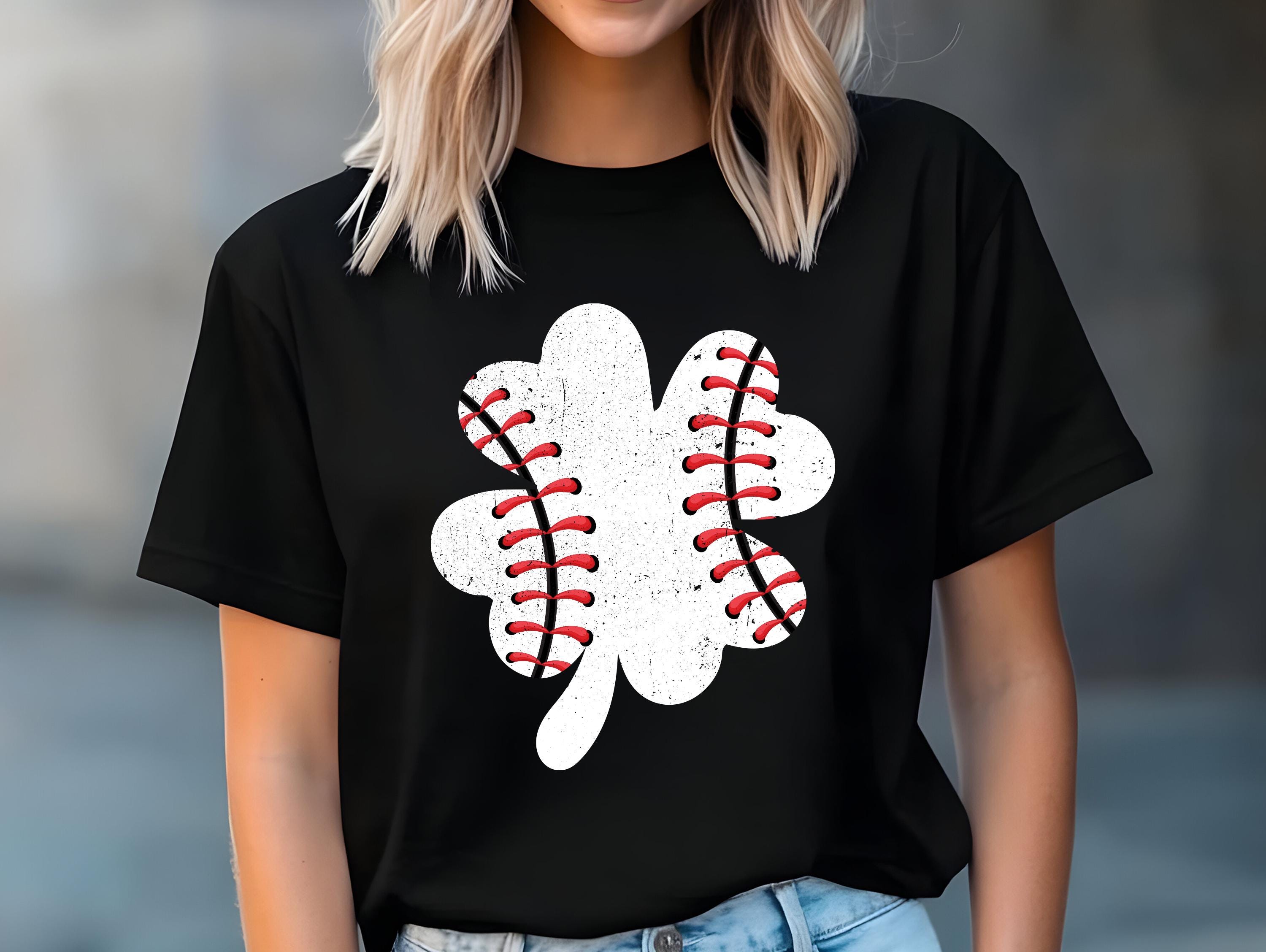 Baseball St Patricks Day PNG, Svg,baseball Distressed Shamrock Svg, St ...
