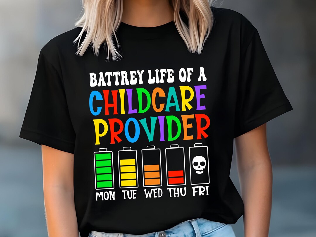 Battery Life of A Childcare Provider Svg Png,child Care Svg,daycare ...