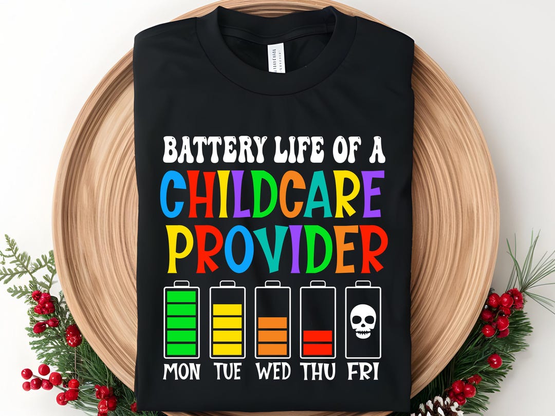 Battery Life of A Childcare Provider Svg Png,child Care Svg,daycare ...