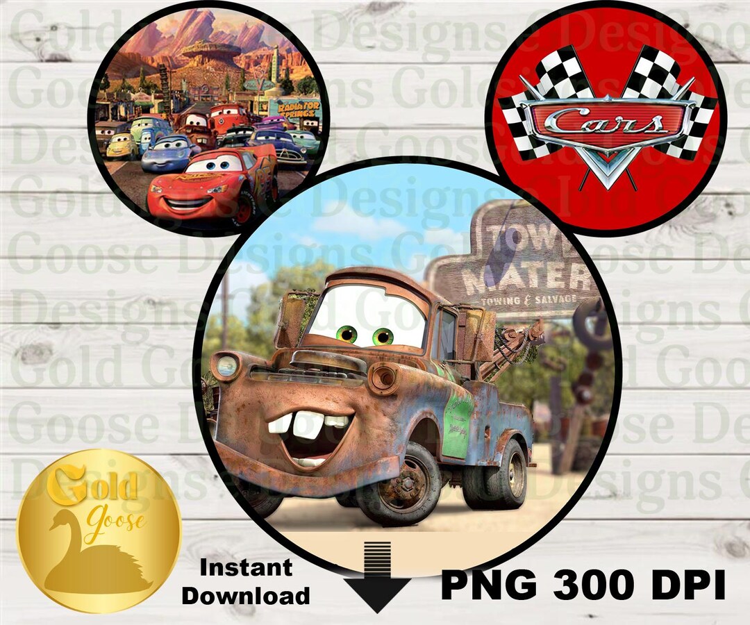 Cars Inspired, Mater Luigi Sally Lighting Mcqueen Flo Doc Hudson ...