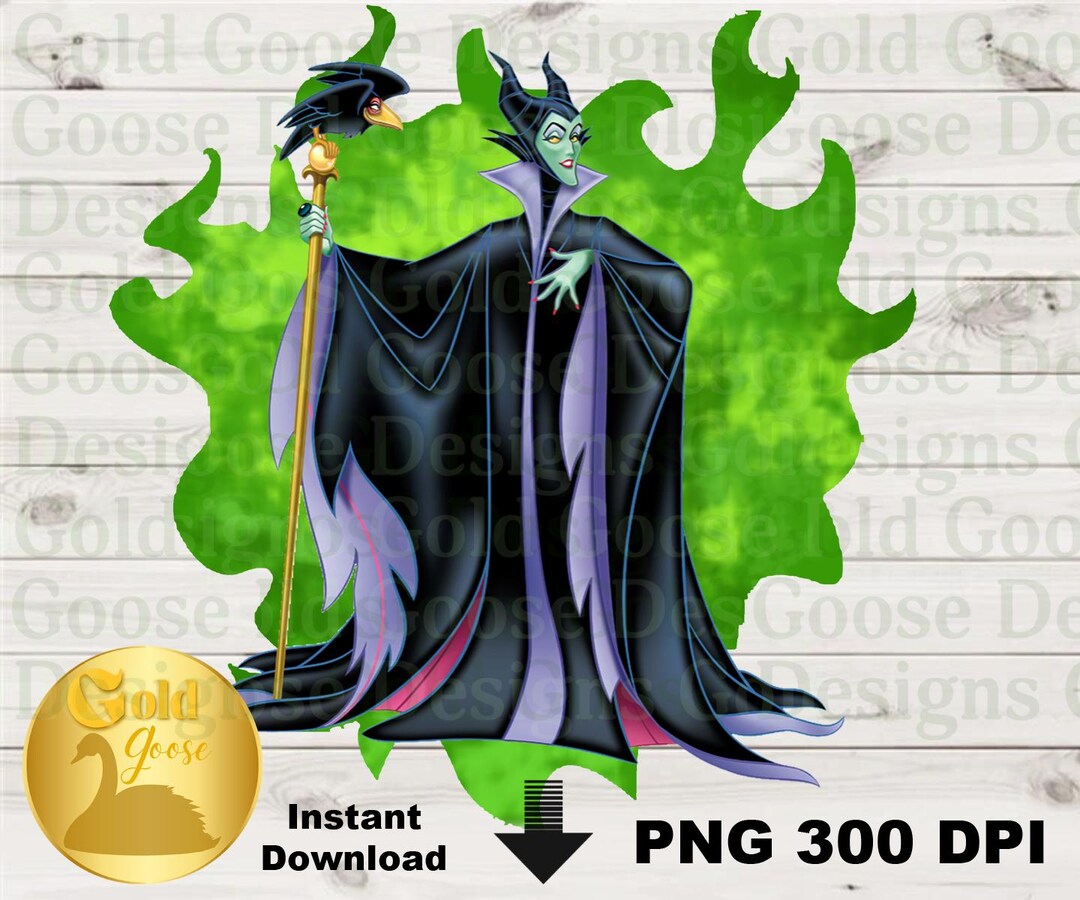 Decendents Live Evil Inspired Green Flames, Villain, Maleficent ...