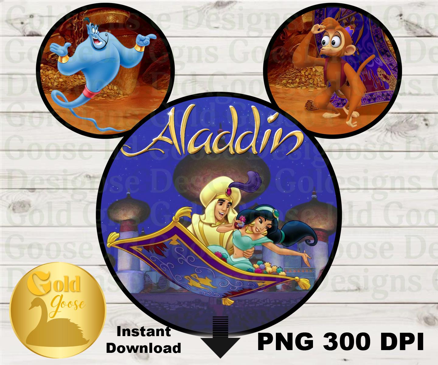 Princess and Princess Instant Download Inspired by Jasmine and Aladdin ...