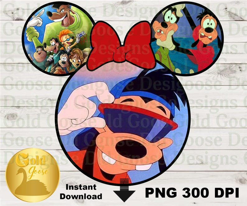 Goofy Movie Inspired Max Goofy Power Line Pete Cheese Roxanne Digital ...