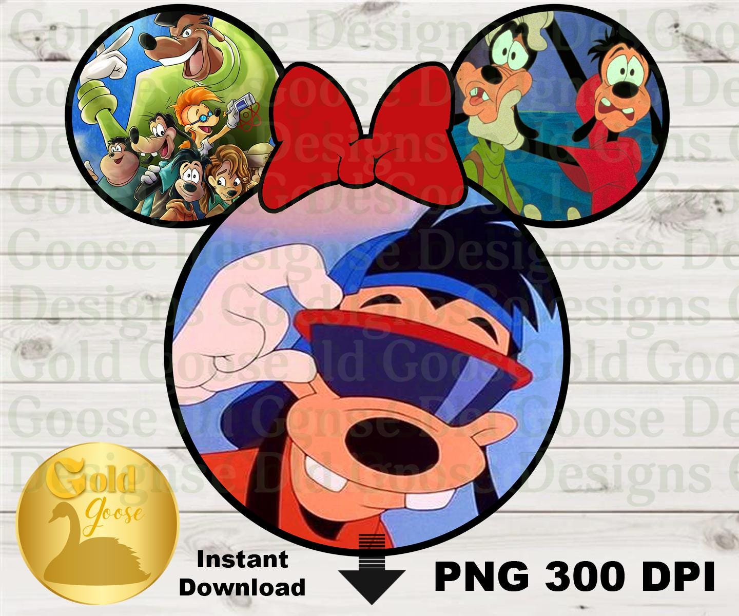 Goofy Movie Inspired Max Goofy Power Line Pete Cheese Roxanne Digital ...