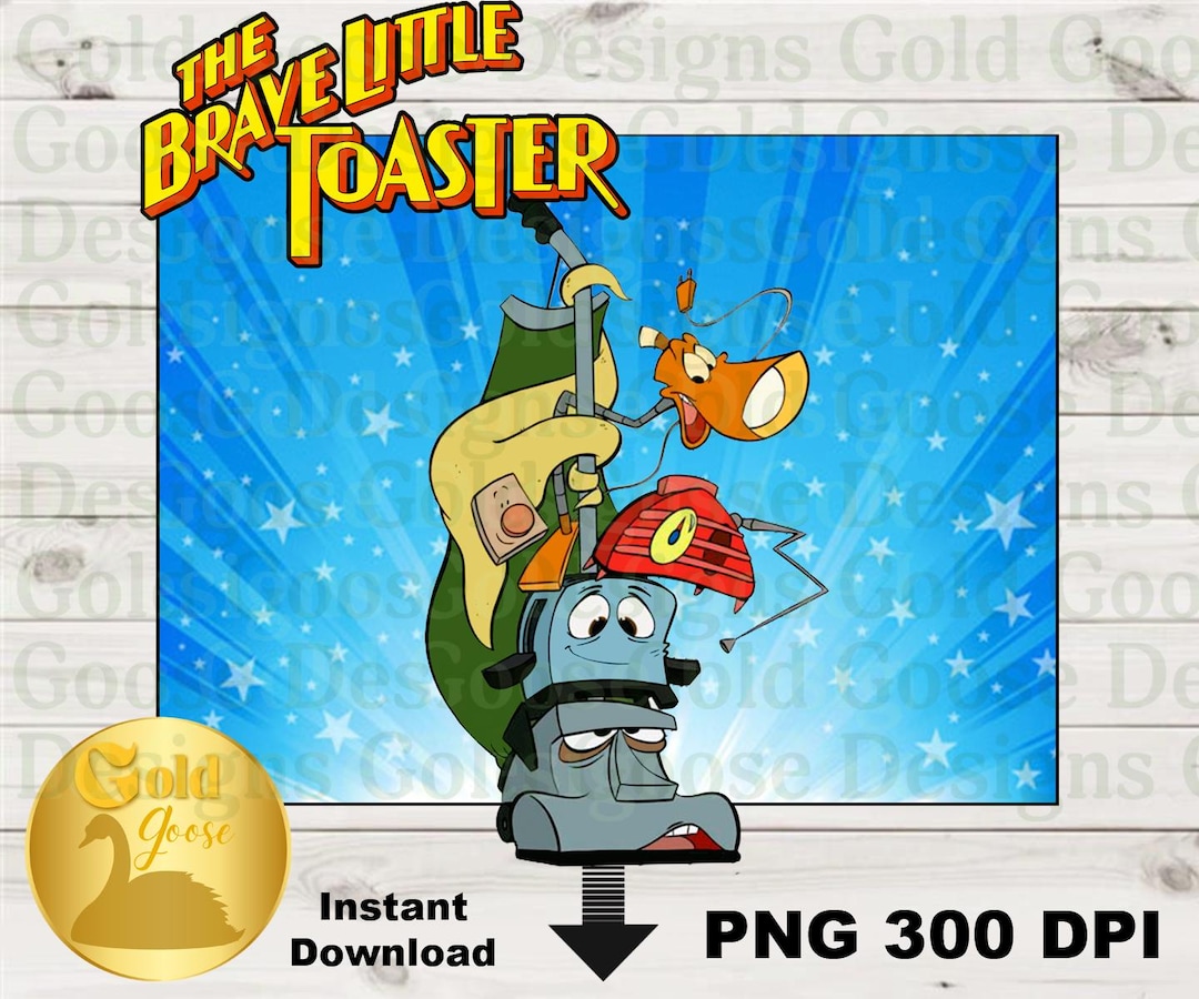 Brave Toaster Inspired the Brace Little Digital Download, Cosplay, Park ...