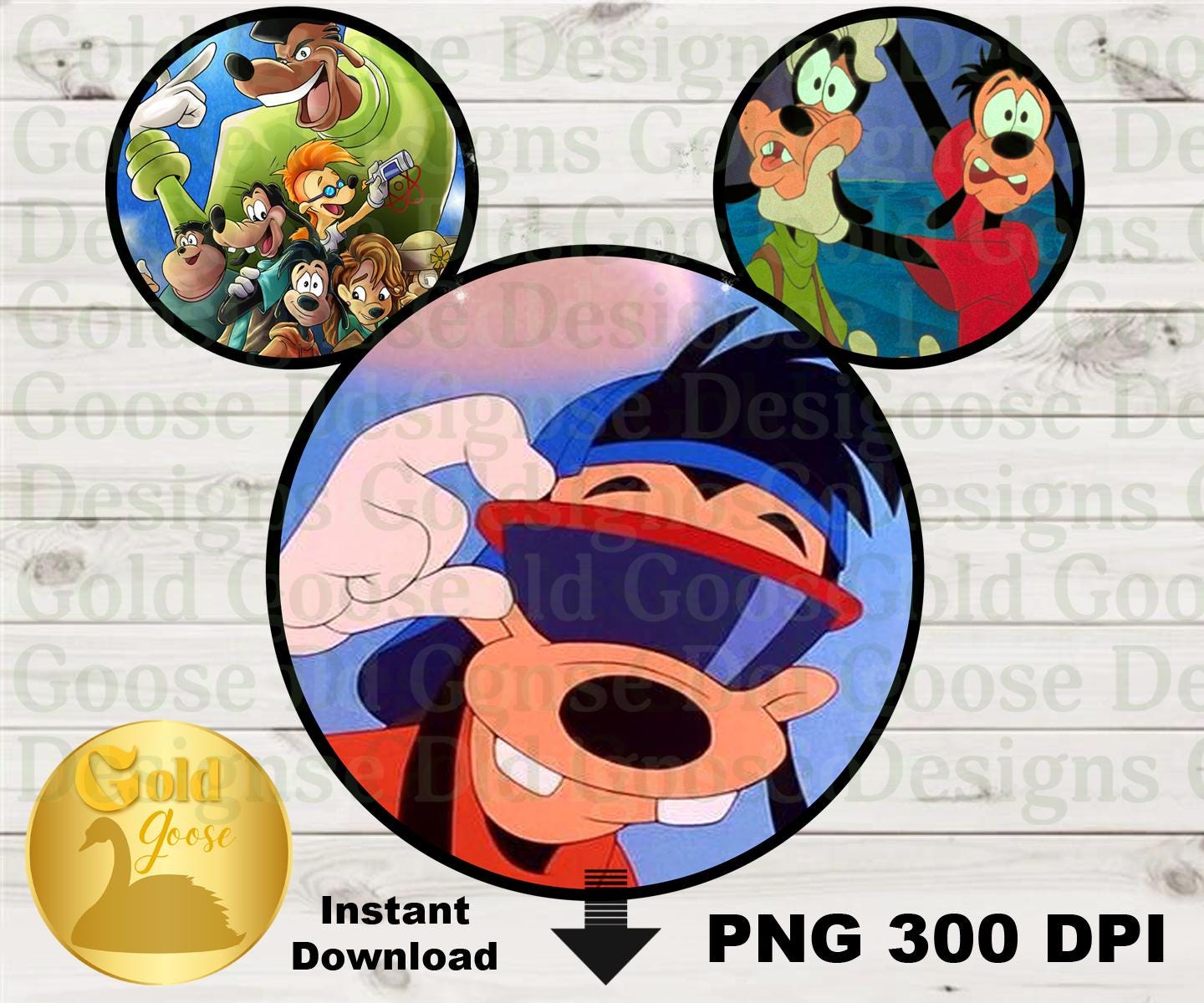 Goofy Movie Inspired Max Goofy Power Line Pete Cheese Roxanne Digital ...