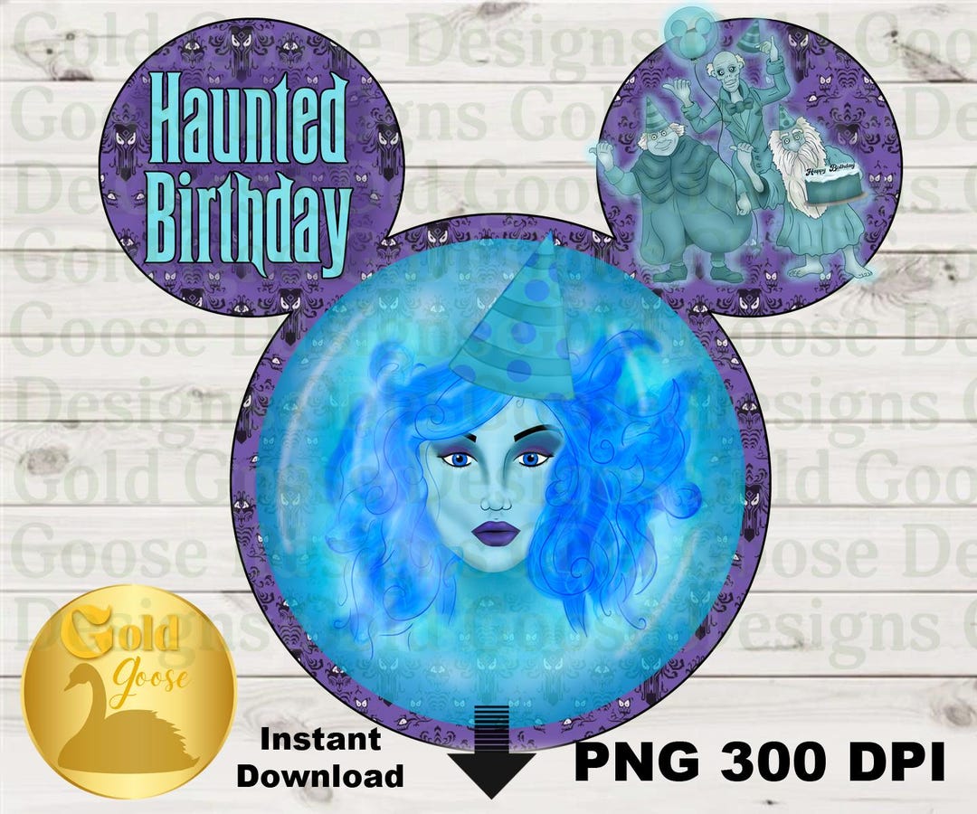 Haunted Birthday Madam Leota Haunted Mansion Foolish Mortal Hitchhiking ...