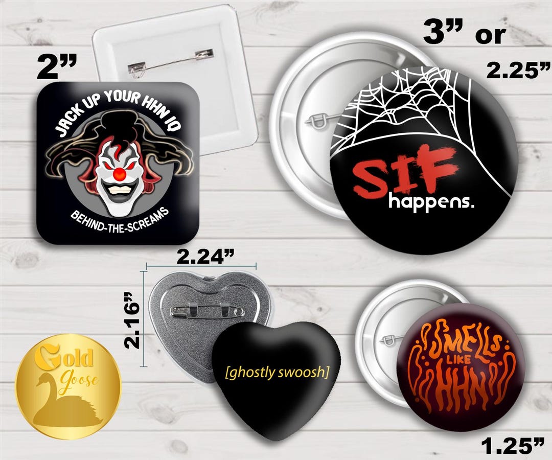 Custom, Vintage Retro Hhn Inspired, Universal Halloween Horror Hhn ...