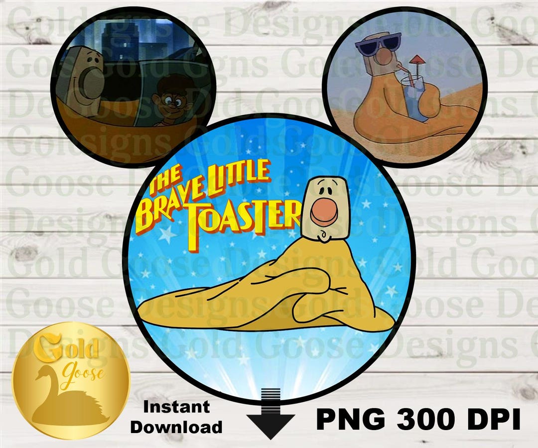 Brave Toaster Inspired the Brace Little Digital Download, Cosplay, Park ...