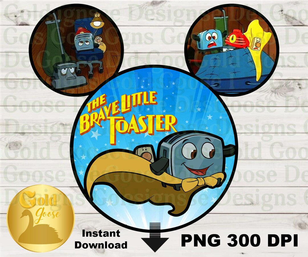 Brave Toaster Inspired the Brace Little Digital Download, Cosplay, Park ...