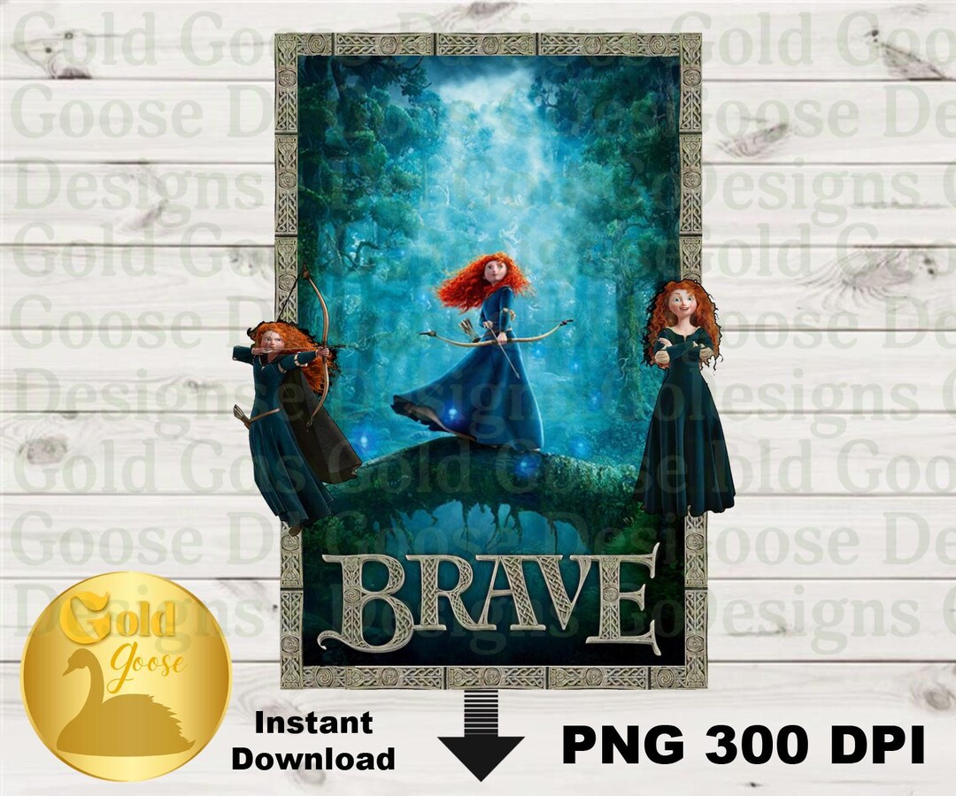 Princess Inspired Scottish Brave Mickey Ears, Merida Witch Lord, Fergus ...