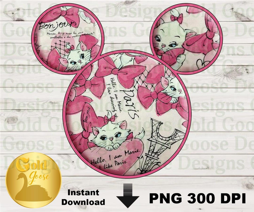 Cats, Aristocat Inspired, Marie, Duchess, Toulouse, Thomas, Digital ...