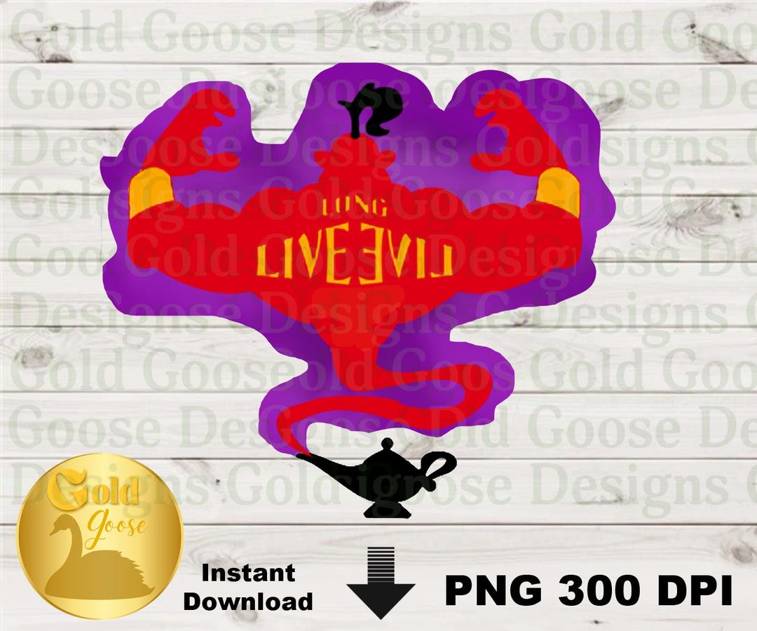 Decendents Live Evil Inspired Jafar Lamp Genie, Villain, Red Black ...