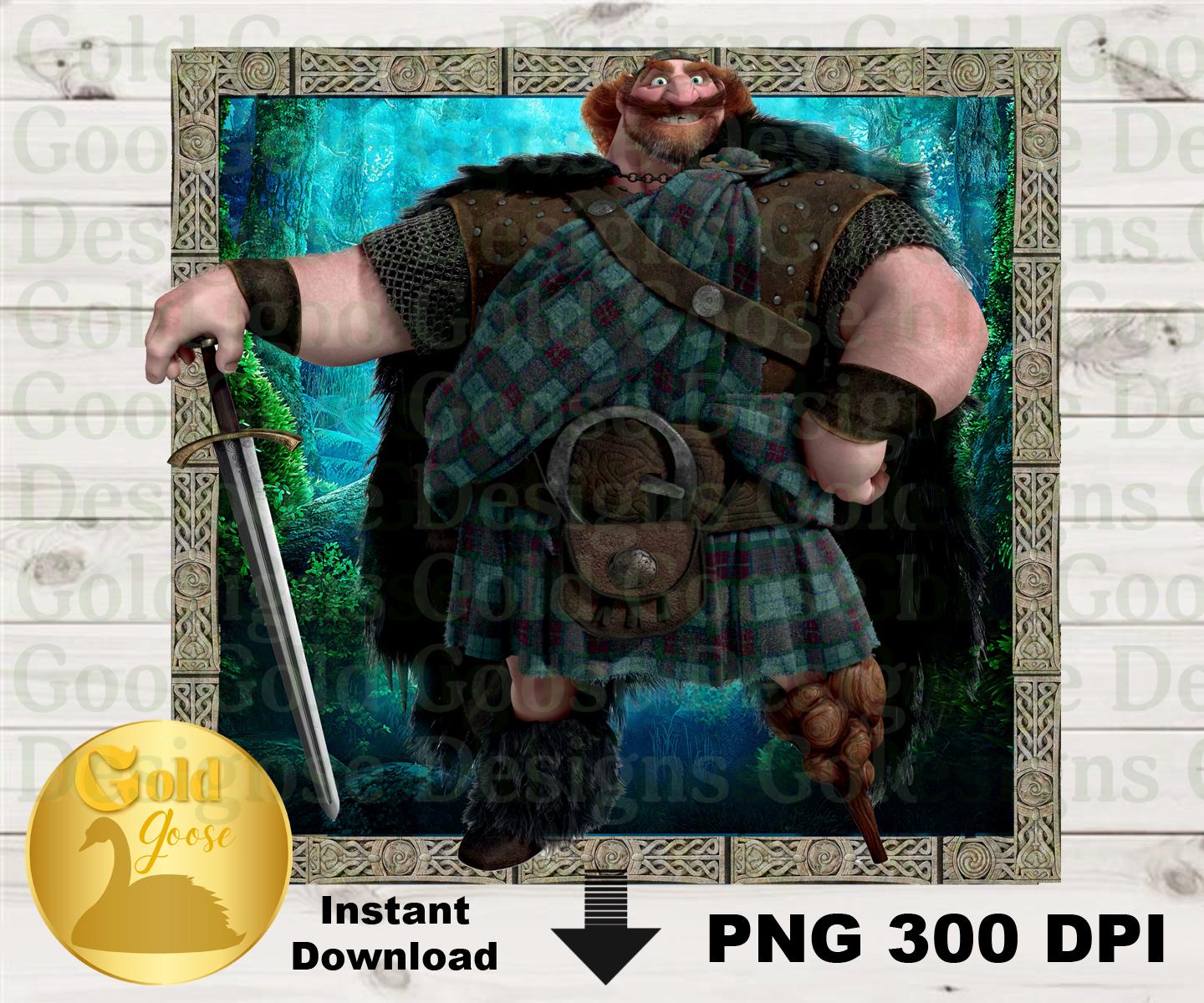 Princess Inspired Scottish Brave Mickey Ears, Merida Witch Lord, Fergus ...