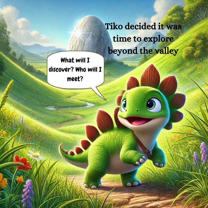 Tiko's Adventure: Dinosaur Story for Kids Ages 2 and Above - Bedtime ...