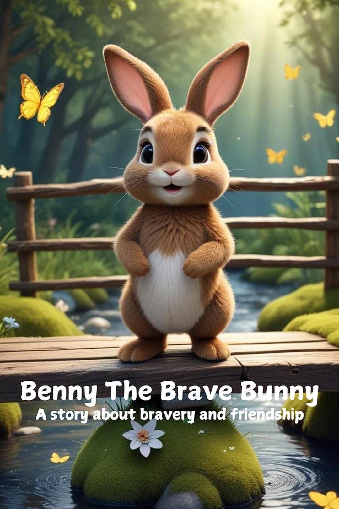 Benny the Brave Bunny - Storybook for Kids - Bedtime Story - Short ...