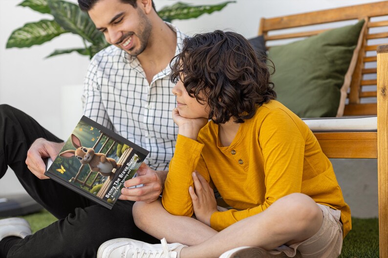 Benny the Brave Bunny - Storybook for Kids - Bedtime Story - Short ...