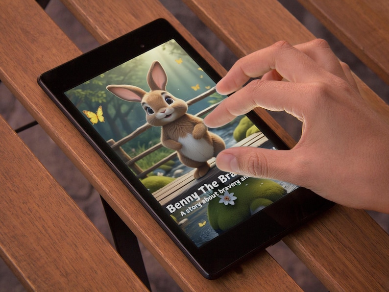 Benny the Brave Bunny - Storybook for Kids - Bedtime Story - Short ...