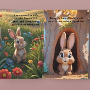 Benny the Brave Bunny - Storybook for Kids - Bedtime Story - Short ...