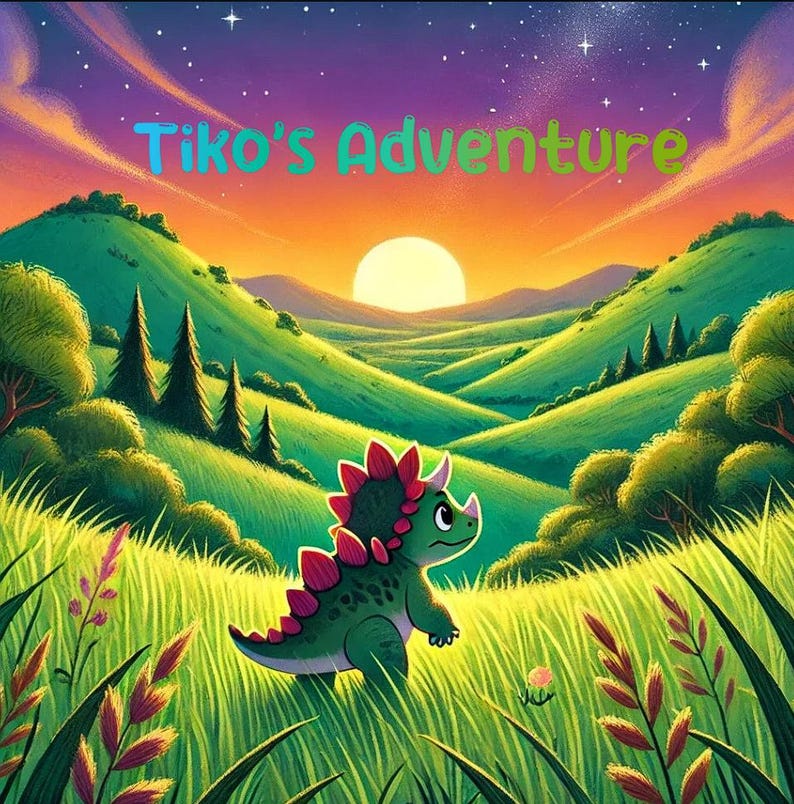 Tiko's Adventure: Dinosaur Story for Kids Ages 2 and Above - Bedtime ...